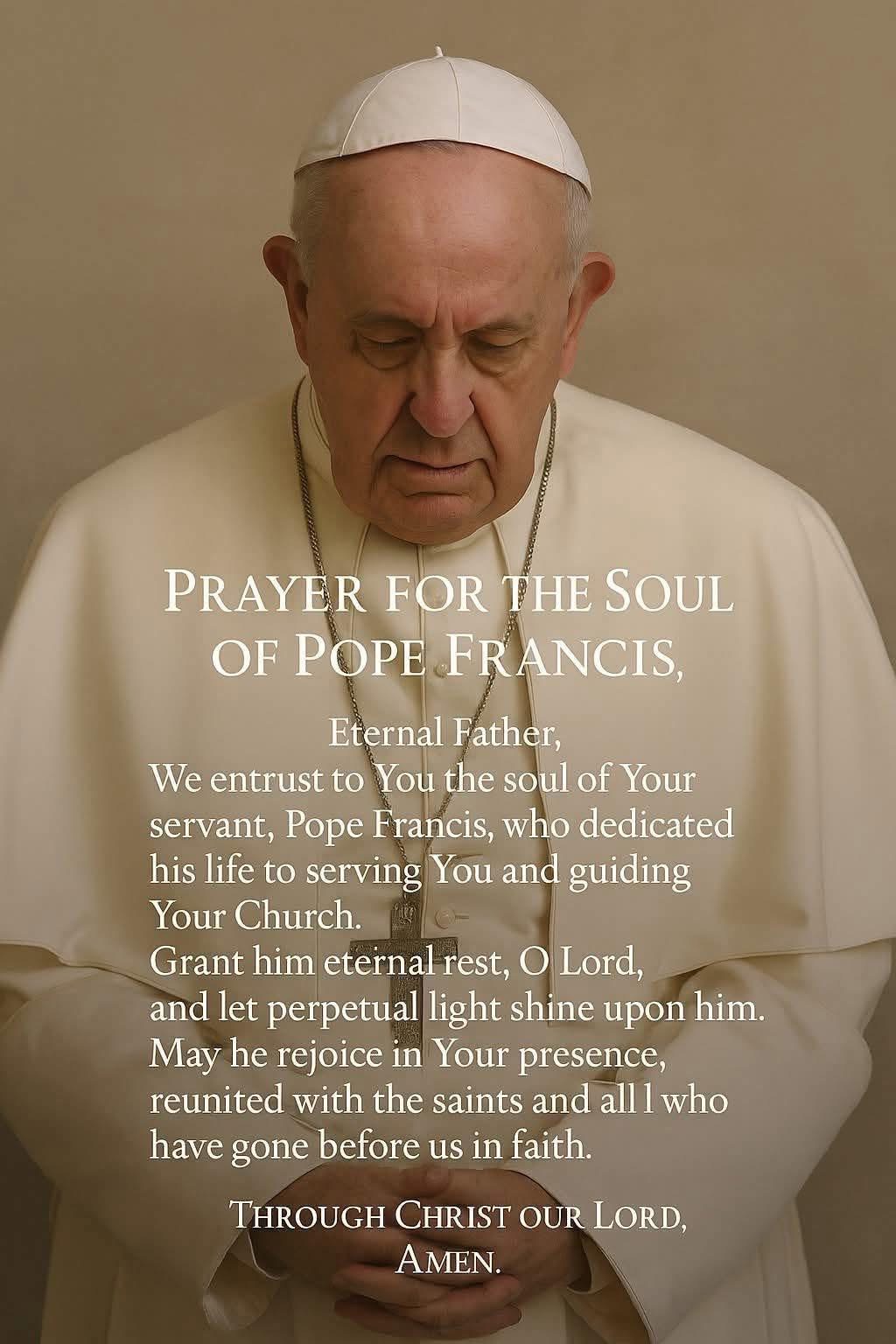 Pope Francis 1936-2025 – Jesus Christ is New Paschal Lamb of God